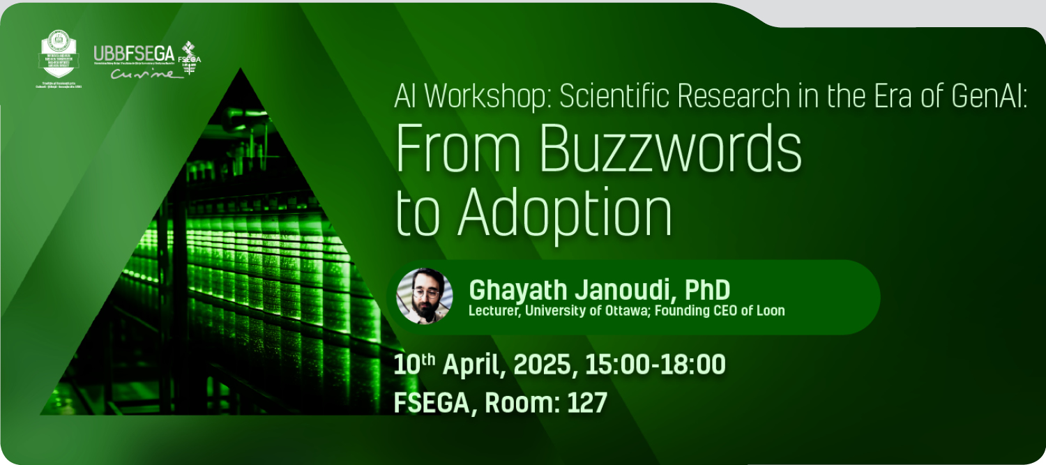 FSEGA - Facultatea de Stiinte Economice si Gestiunea Afacerilor, UBB ...