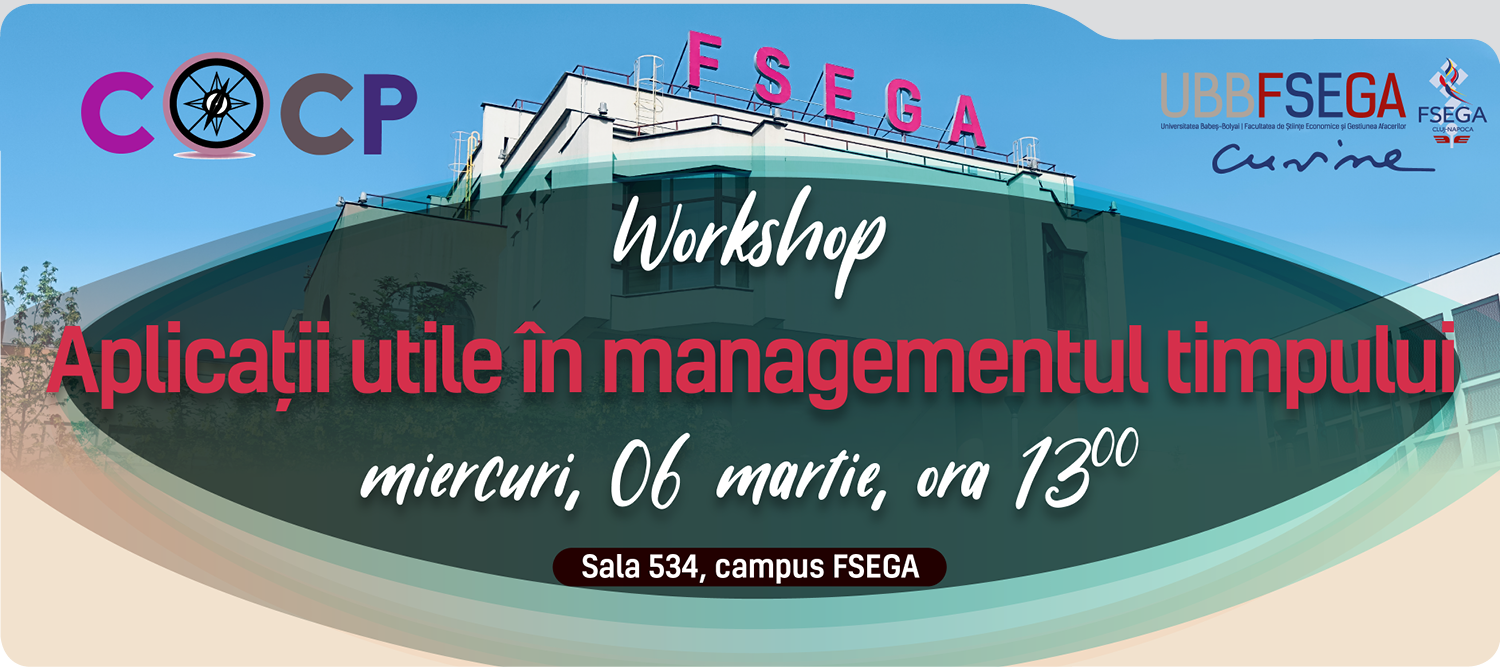 FSEGA - Facultatea de Stiinte Economice si Gestiunea Afacerilor, UBB ...