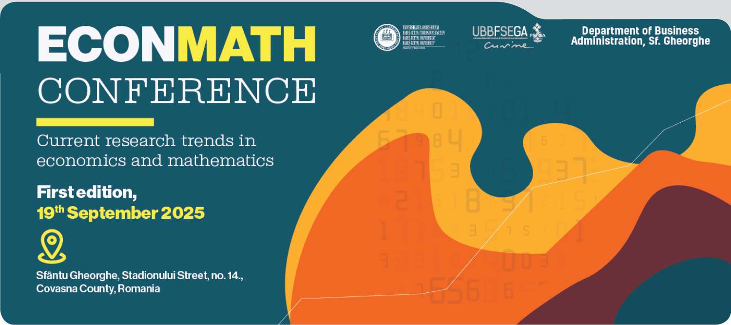 FSEGA - Facultatea de Stiinte Economice si Gestiunea Afacerilor, UBB ...